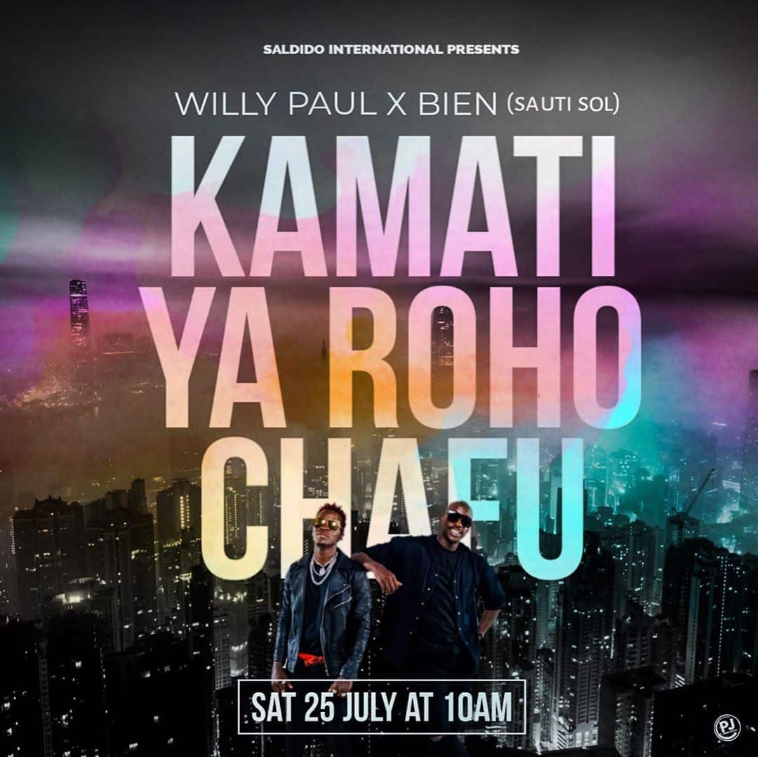 AUDIO Willy Paul Ft Bien - Kamati ya roho chafu MP3 DOWNLOAD - citiMuzik