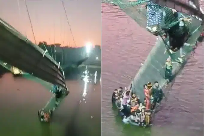 At least 60 dead, many injured after India bridge collapse (photos/video) - citiMuzik