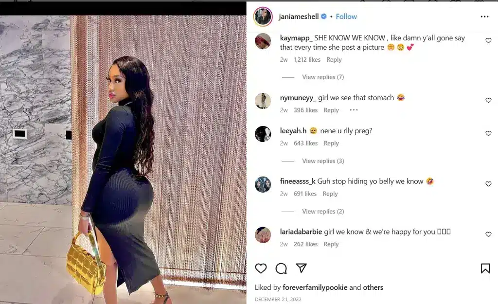 Jania Meshell Announces Pregnancy With NBA Star Dejounte Murray - citiMuzik